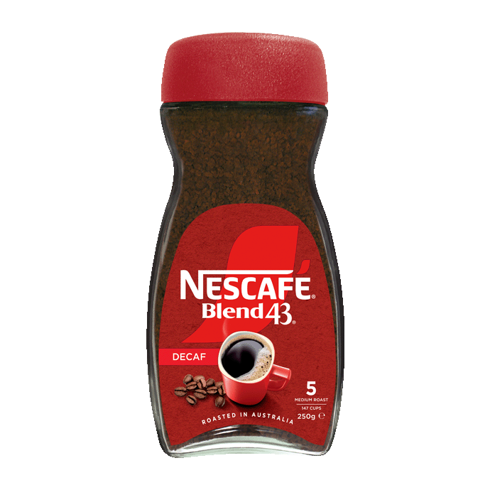 NESCAFÉ® Blend 43 Decaf Instant Coffee | Nescafé AU NESCAFÉ® Blend 43 Decaf Instant Coffee | Nescafé AU